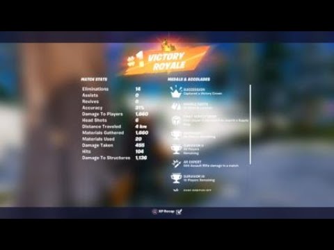 Fortnite_foxy dad victory royal chapter 3 14 kills - YouTube