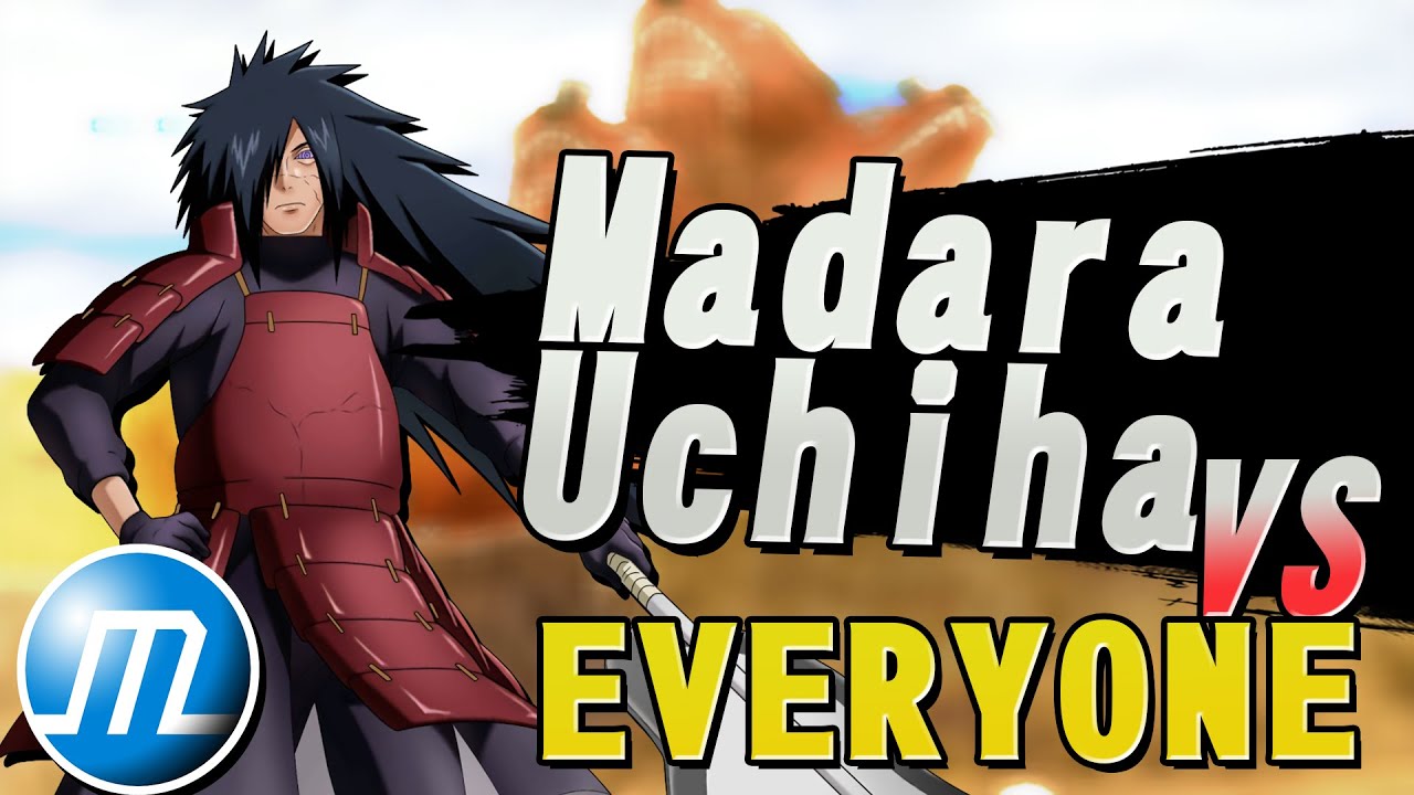 [MUGEN] AI BATTLE - Madara Uchiha OP vs Everyone - YouTube