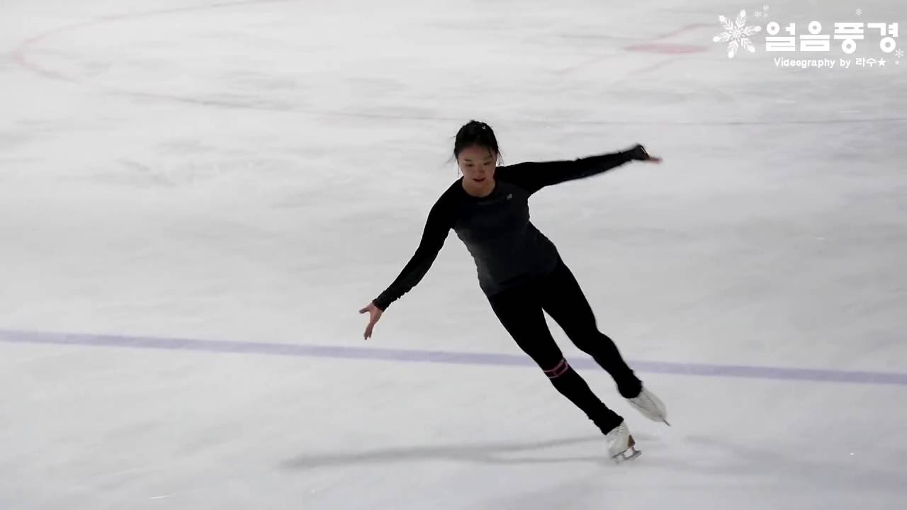 연습 FS 김해진 HAE JIN KIM @ 2016년 피겨 랭킹대회 공식연습 1일차 - YouTube