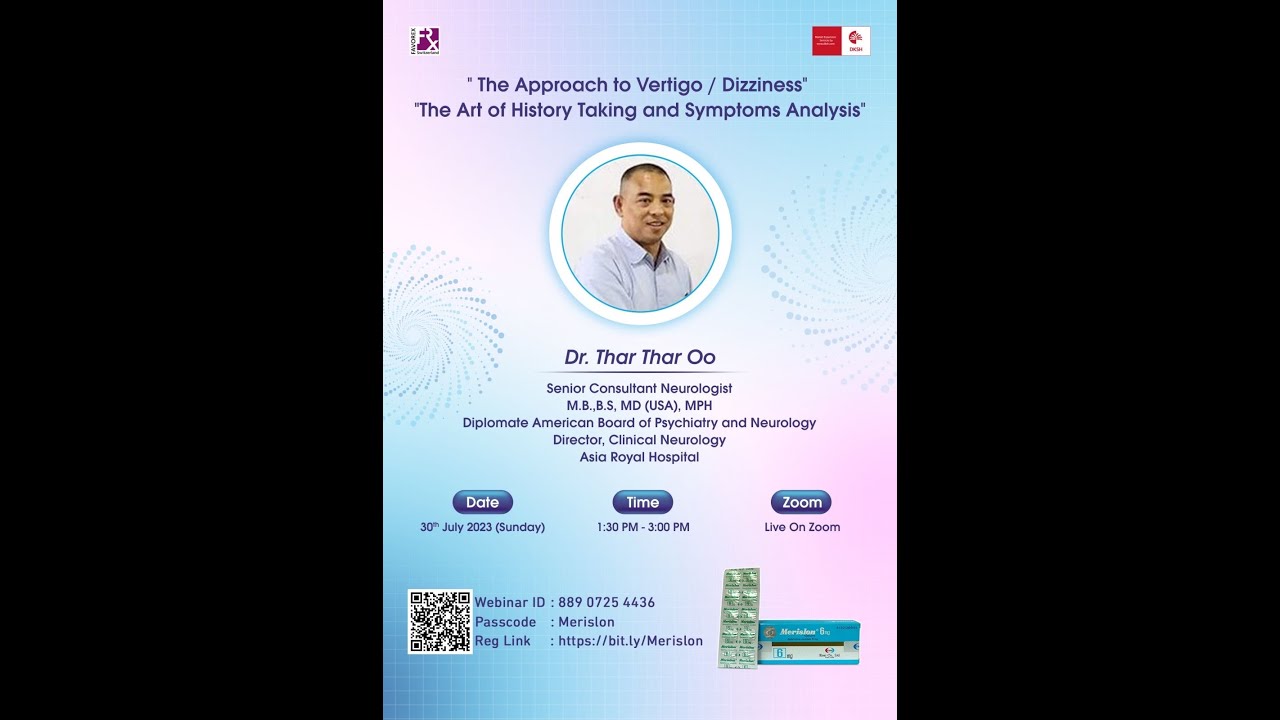 The Approach to Vertigo / Dizziness. The Art of History Talking and ...
