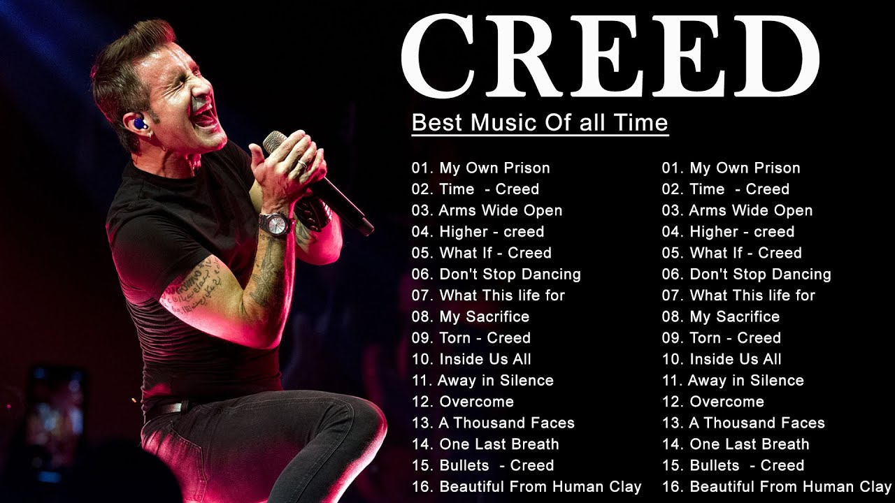 Creed Best Best Songs - Creed Greatest Hits Full Album - YouTube