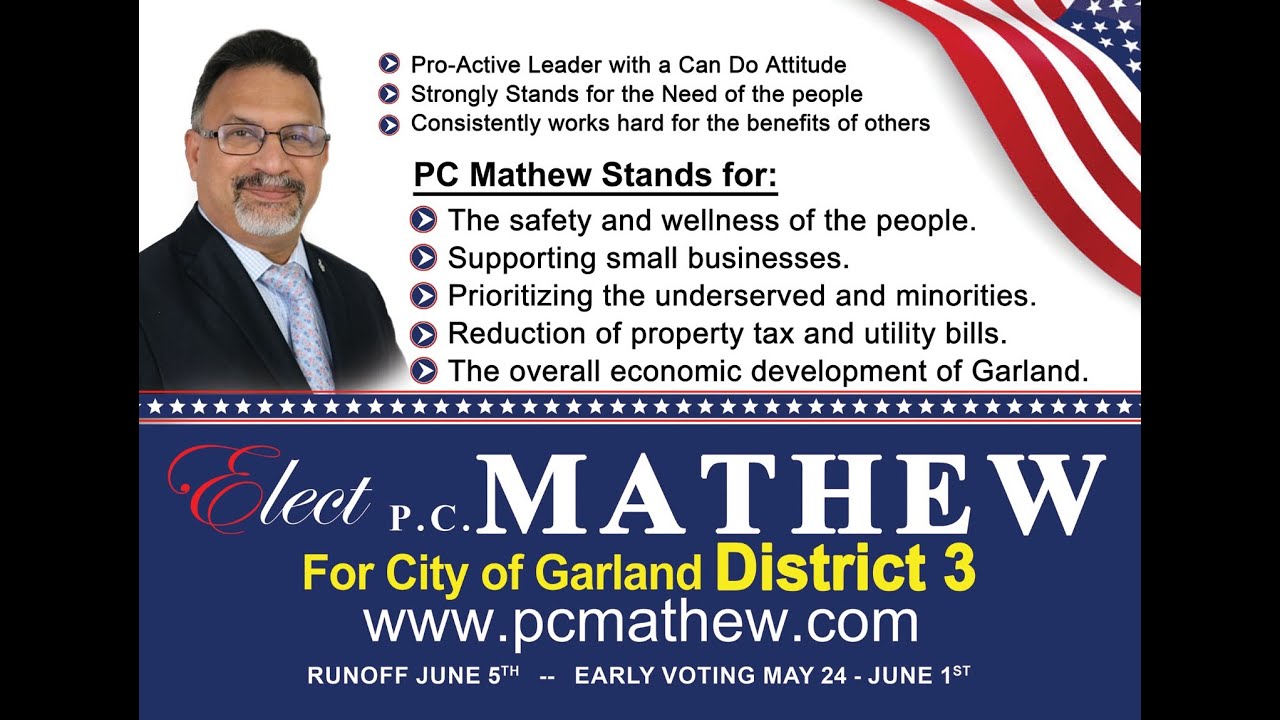 PC MATHEW FOR DIST 3 GARLAND - YouTube
