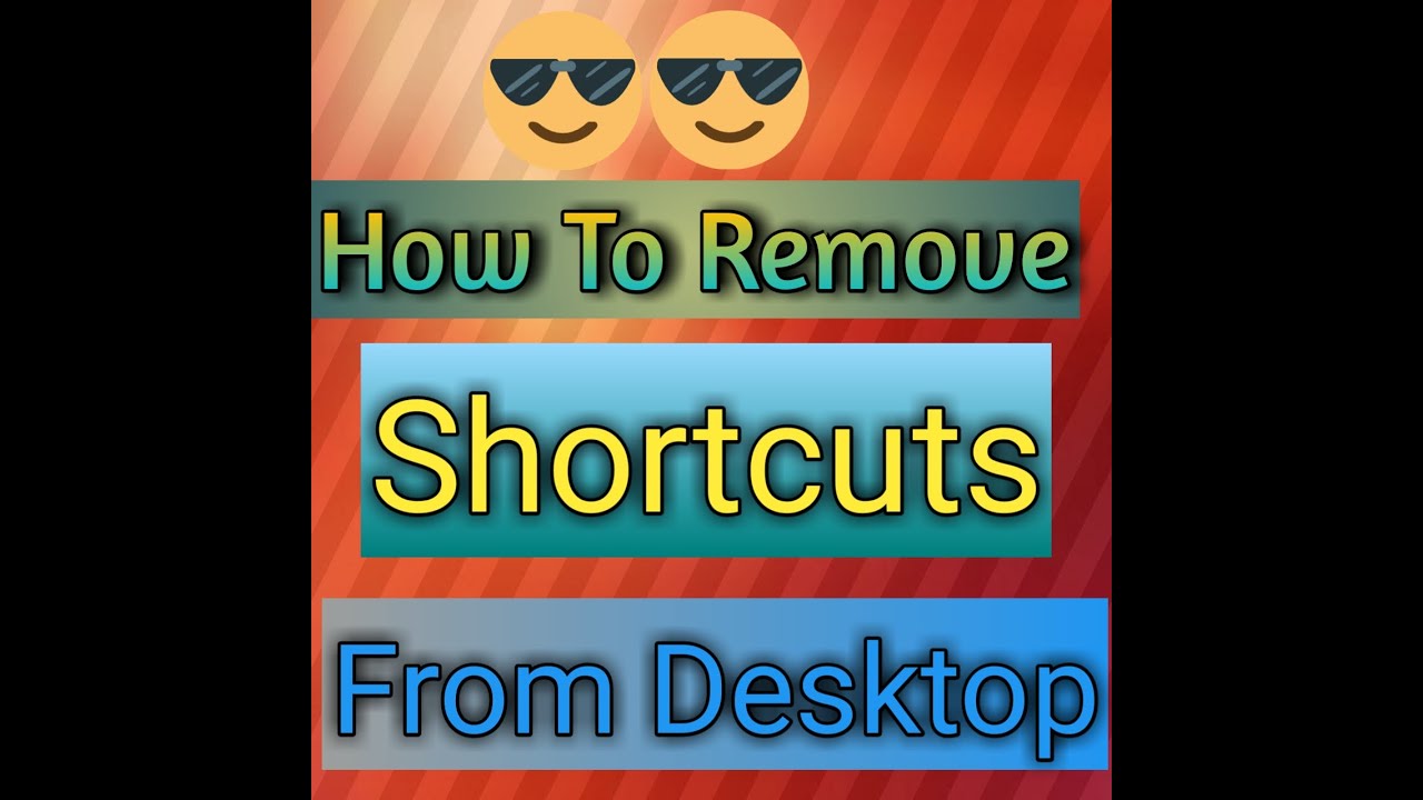 How to Remove Shortcut Arrows from Icons on Desktop | Works in all ...