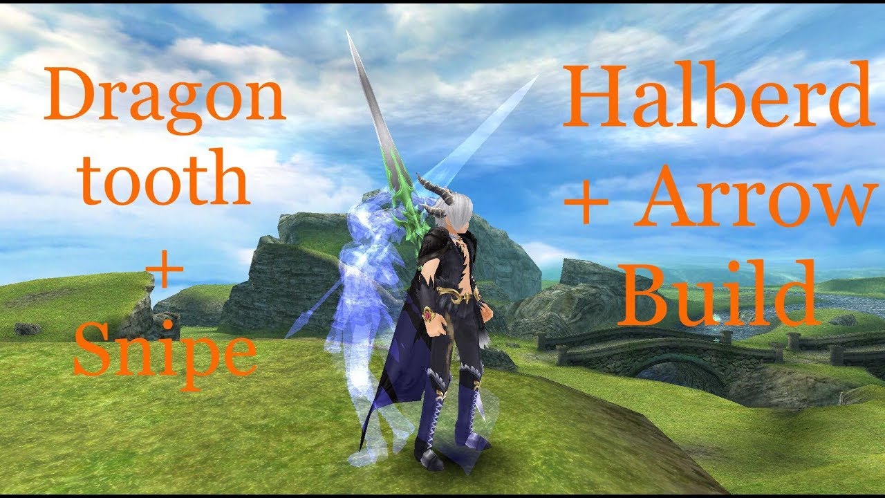 Toram Online Halberd Arrow Build - YouTube