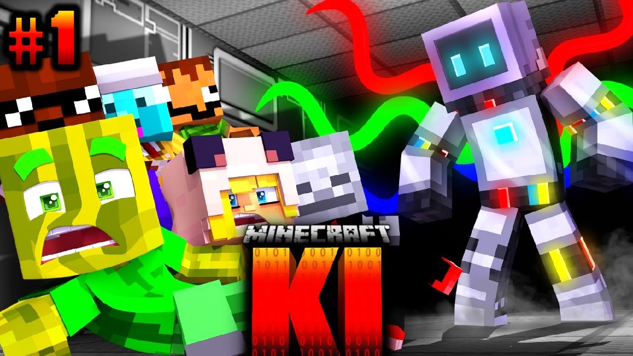 Die KÜNSTLICHE INTELLIGENZ... IST... ERWACHT?! (Minecraft KI) - YouTube