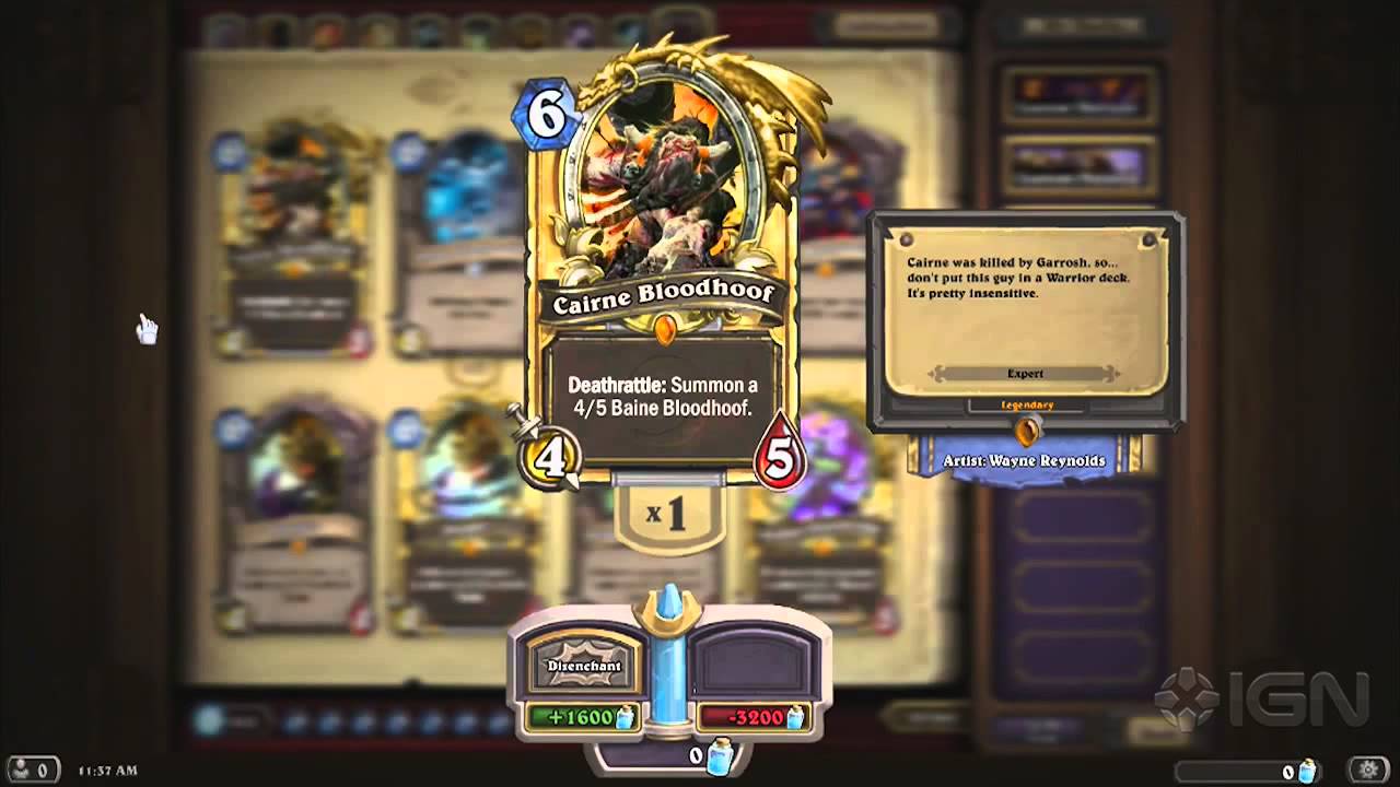 Hearthstone Guide - Every Legendary Card - YouTube