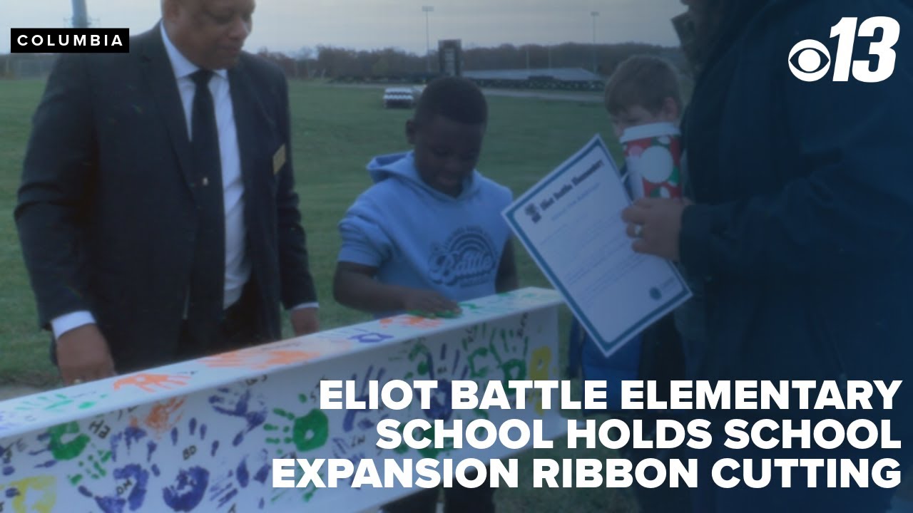Eliot Battle Elementary School holds school expansion ribbon cutting ...