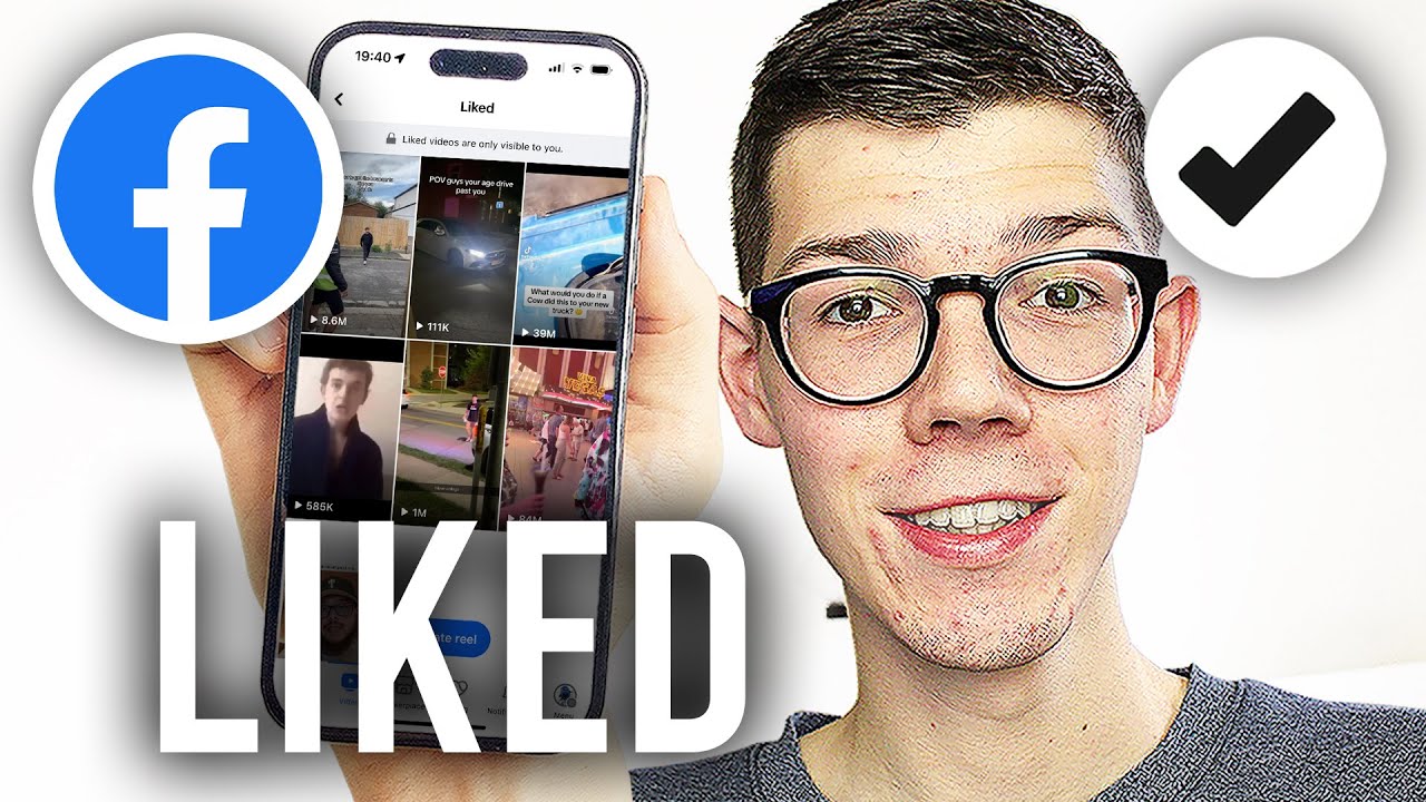 How To Find Liked Reels On Facebook - Full Guide - YouTube