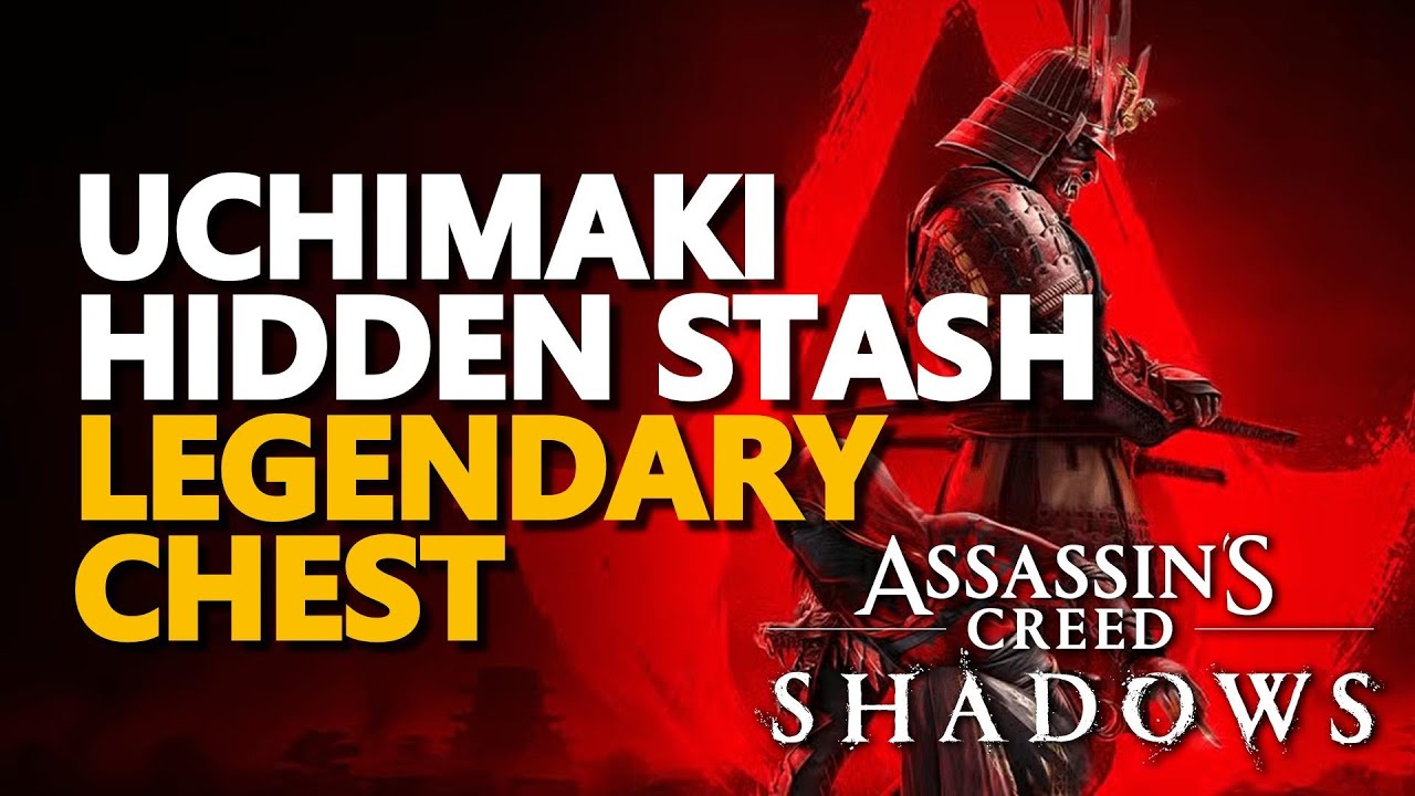 Uchimaki Hidden Stash Legendary Chest Assassin's Creed Shadows - YouTube