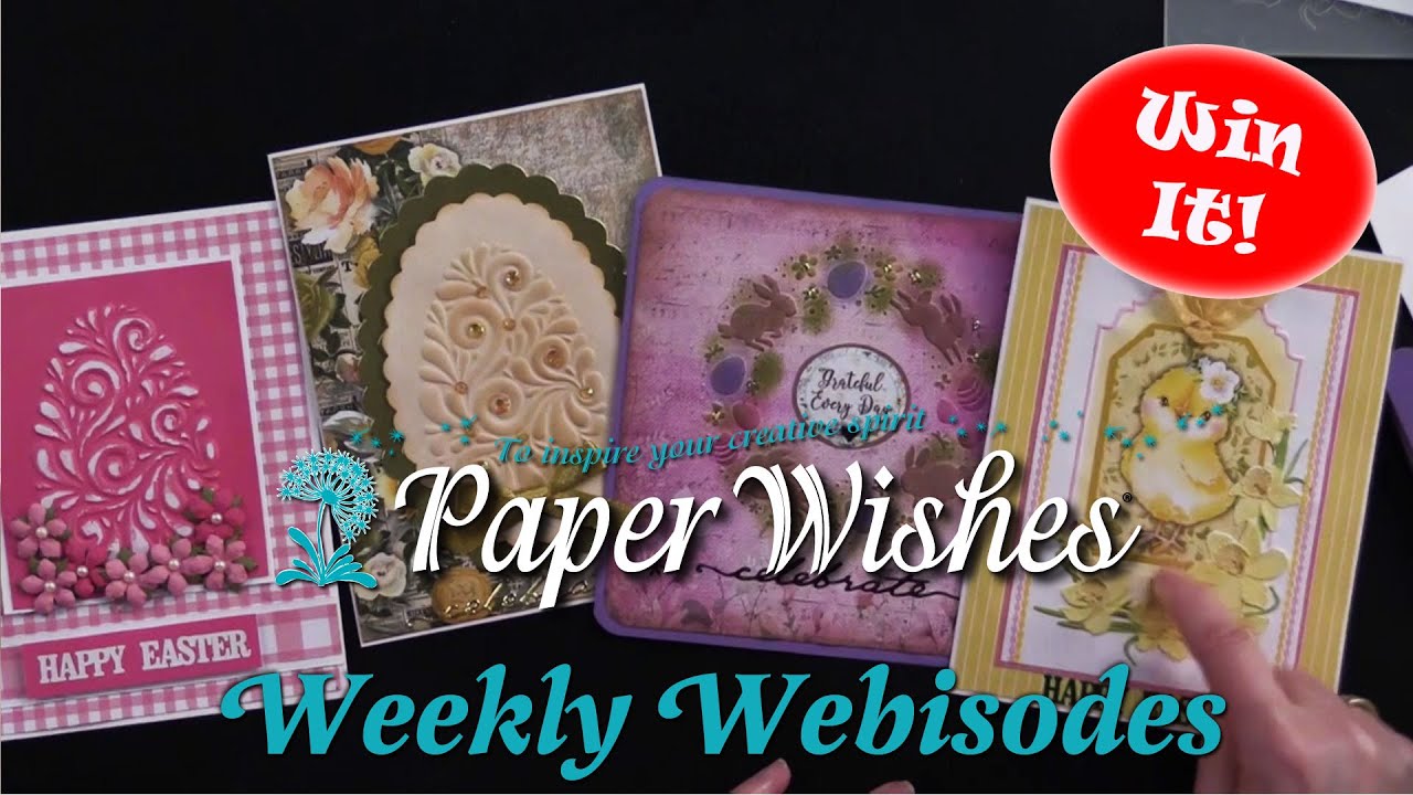 4 Easter & Spring Cards Using Easter 3D Embossing Folders by Nellie's ...