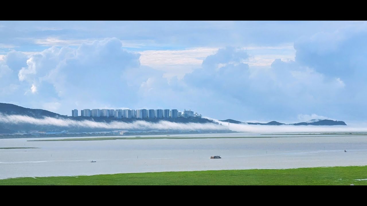 Korea Strait | Best Cloud Show | Amazing Cloud Show | 신비로운 구름의 향연 | 낙동강 ...