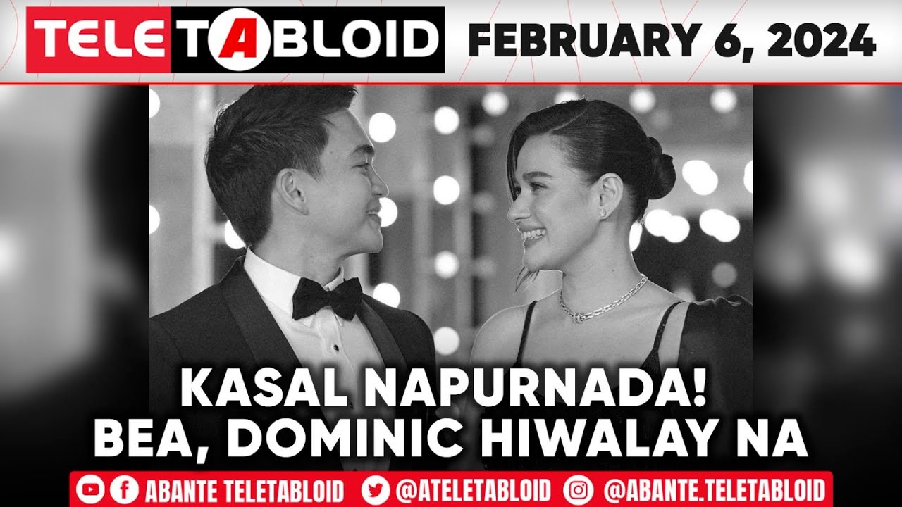 TELETABLOID w/ Kaka Marc Logan | Bea Alonzo, Dominic Roque hiwalay na ...