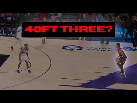 Bronny James made shots but they get increasingly deeper