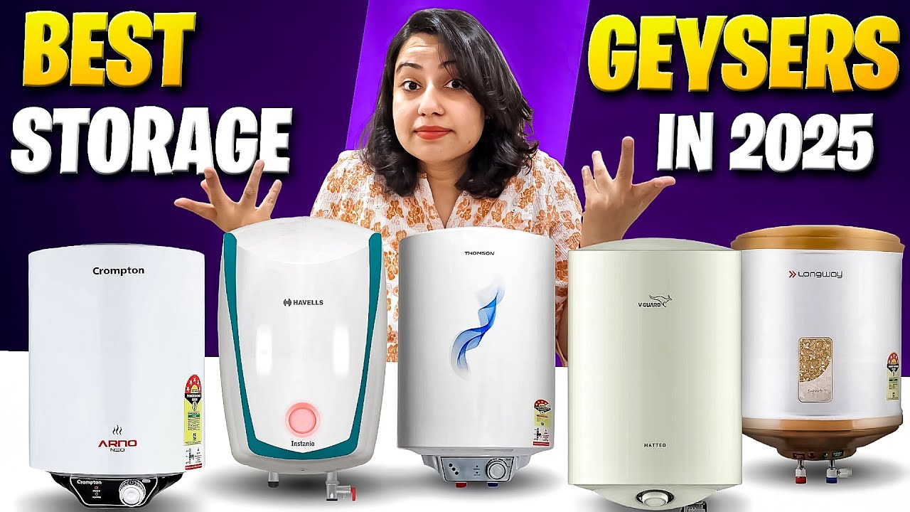 Top 5 Best Geyser 15L in India 2025 | Best Storage Geyser in India 2025 ...