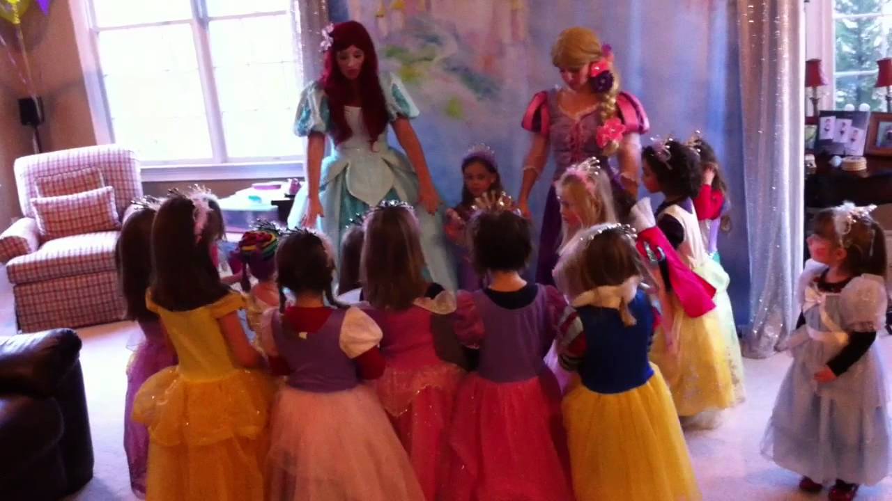Emma's 4th Birthday Party - YouTube