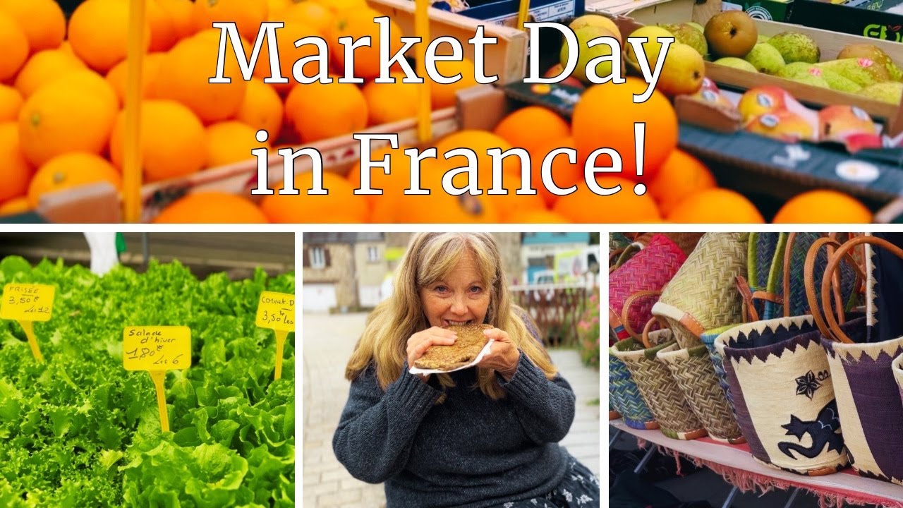 A Taste of France: Discovering Local Life at the Market 🇫🇷 - YouTube