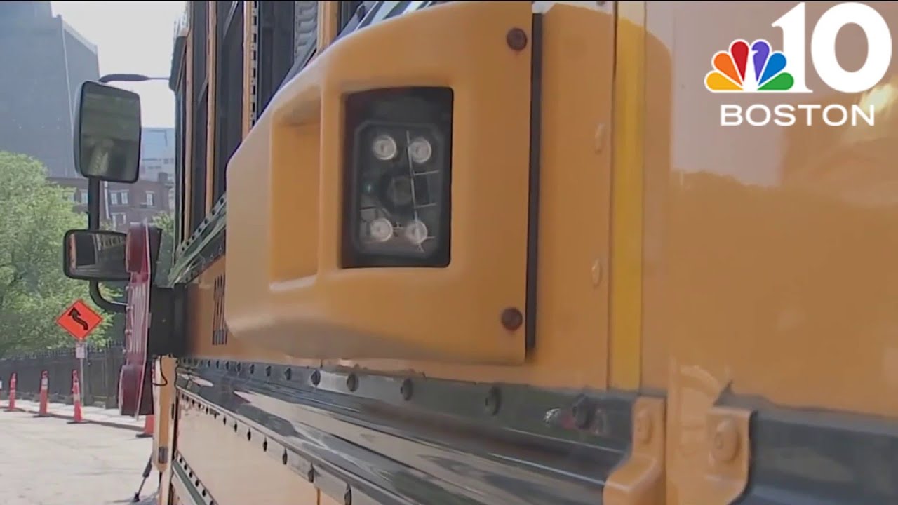 School bus traffic cameras get the green light in Boston - YouTube