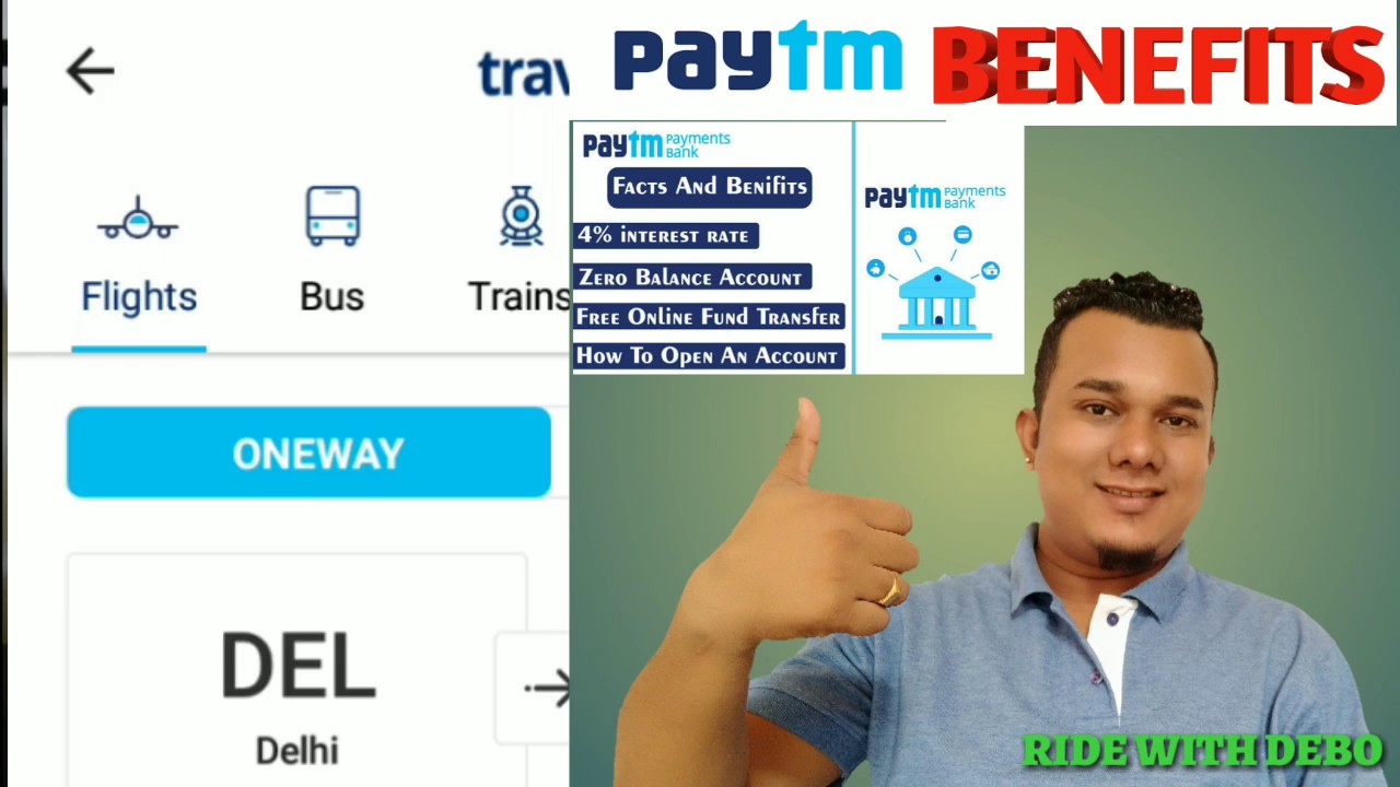How to Use Paytm |Flight Ticket Booking From Paytm | paytm Wallet ...