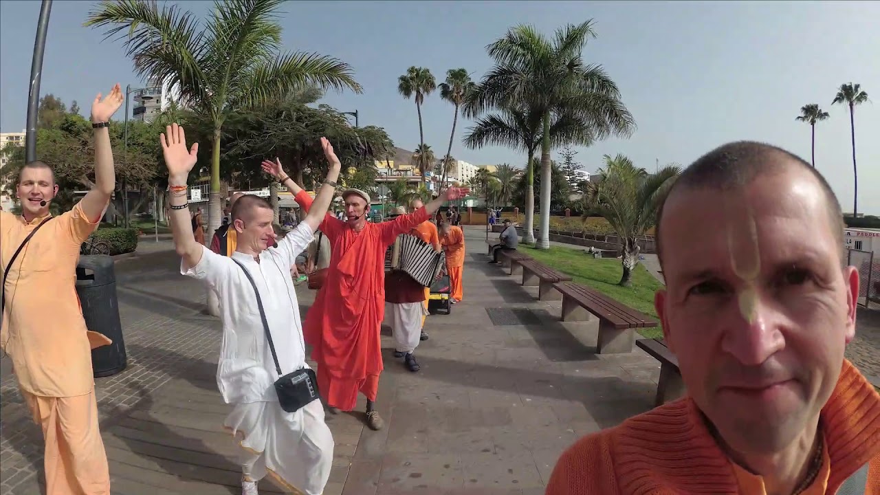 Russian HARE KRISHNA in Spain - YouTube