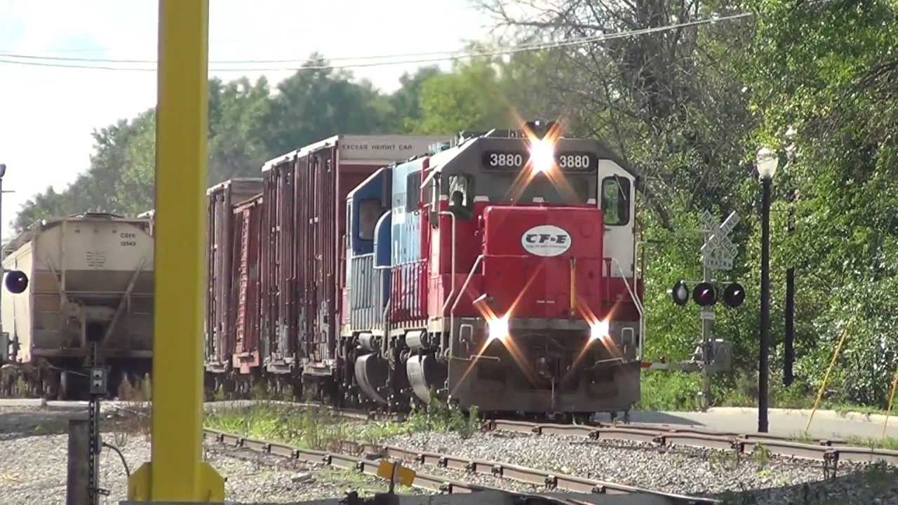 CF&E FWLI 3880 ex DT&I GTW 6415 - YouTube