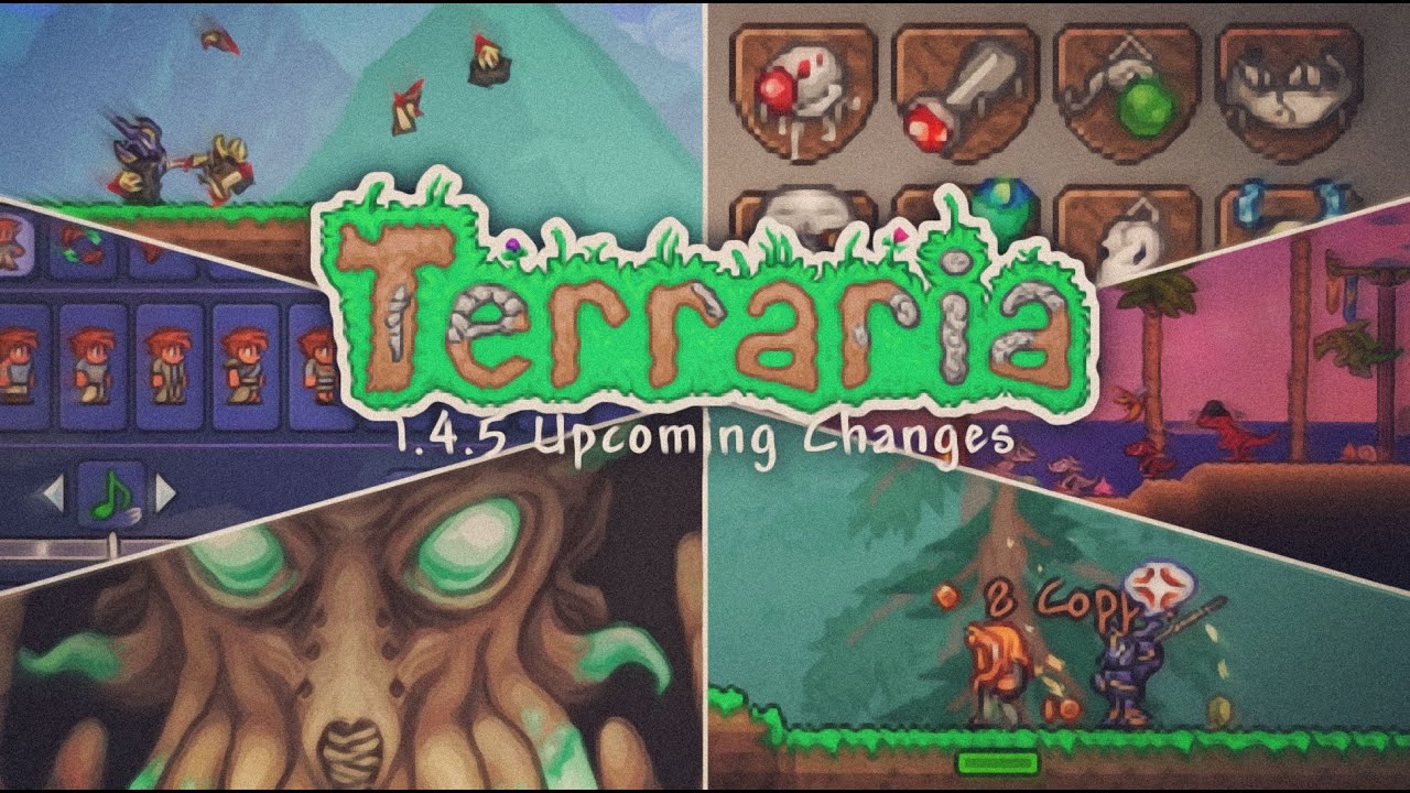 Everything that will be changed in 1.4.5 Update - Terraria - YouTube