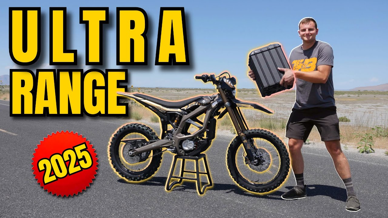 "Official" 2025 Surron Ultra Bee HP Range Test - YouTube