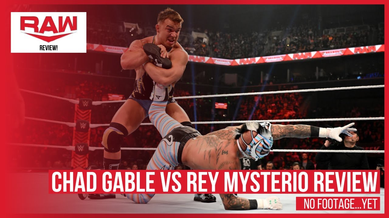 Rey Mysterio vs. Chad Gable Review! WWE RAW 10/10/22 Results! #shorts ...