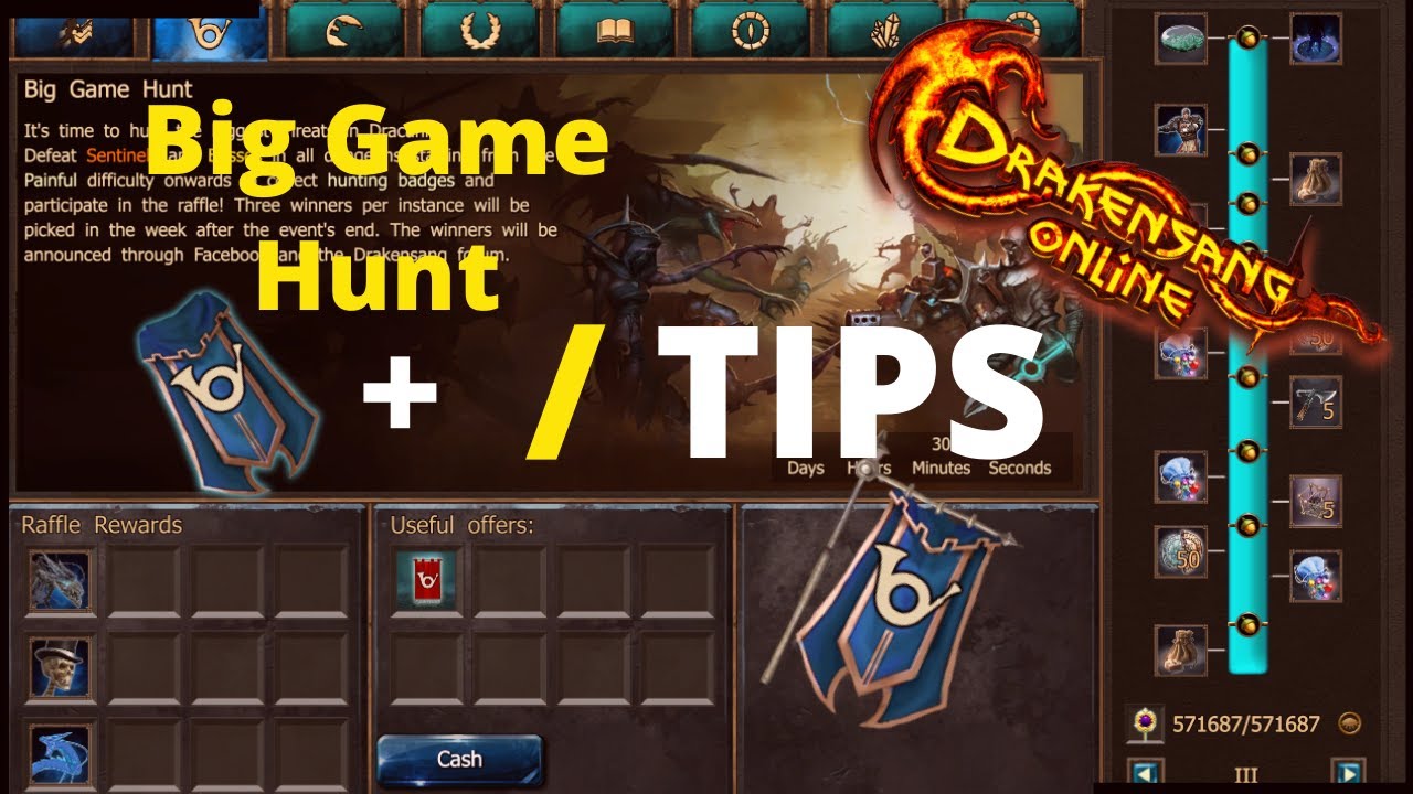 | BIG GAME HUNT event | DSO - Rewards + Tips - YouTube