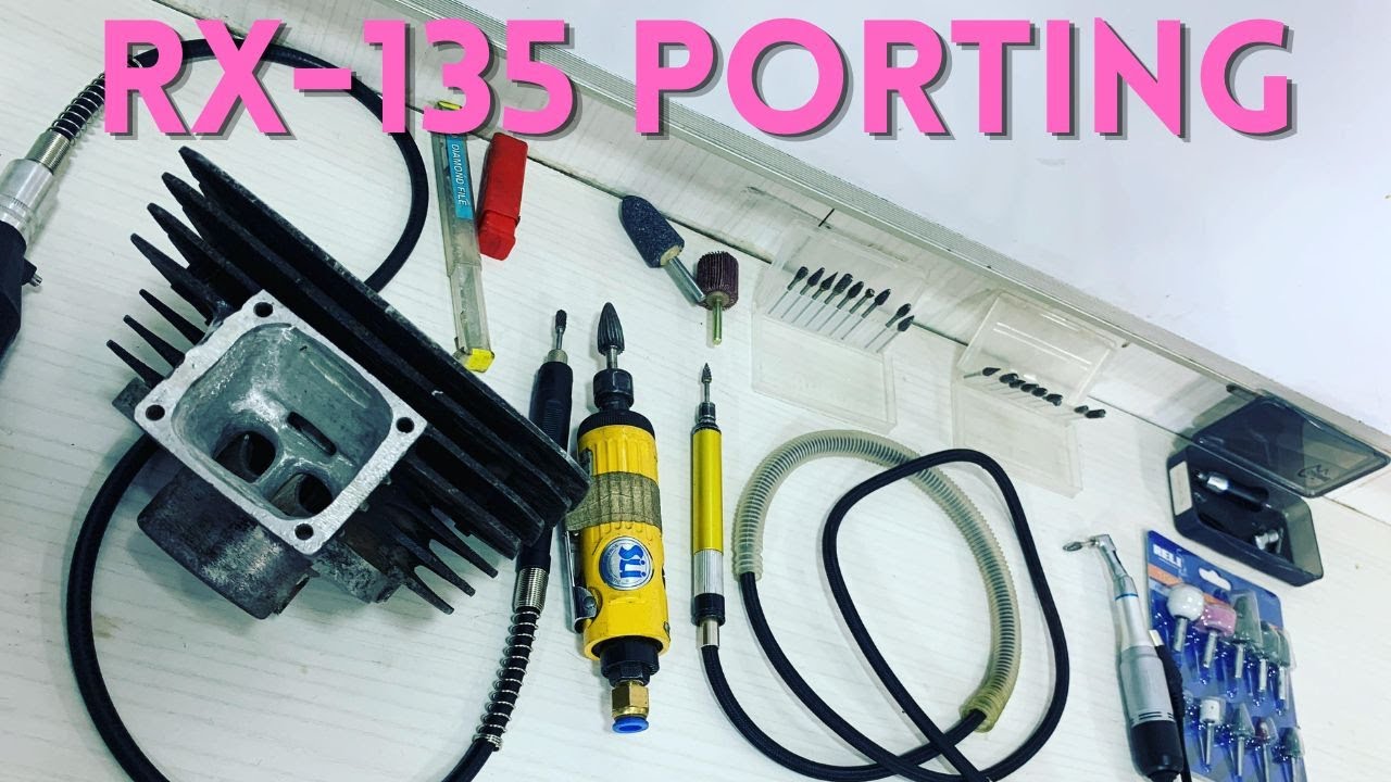 YAMAHA RX135 PORTING & RESTORATION | PART-2 - YouTube