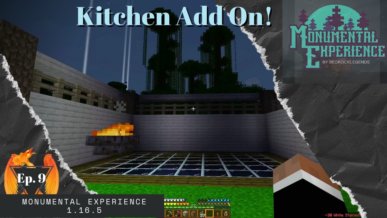 Monumental Experience ~ Ep.9 ~ Making a Kitchen! ~ Modded Minecraft 1. ...