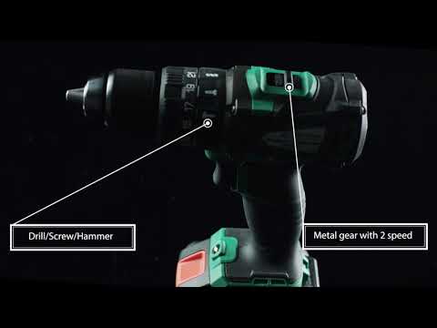 Power Action 21V Brushless Impact Drill BID2100 - YouTube