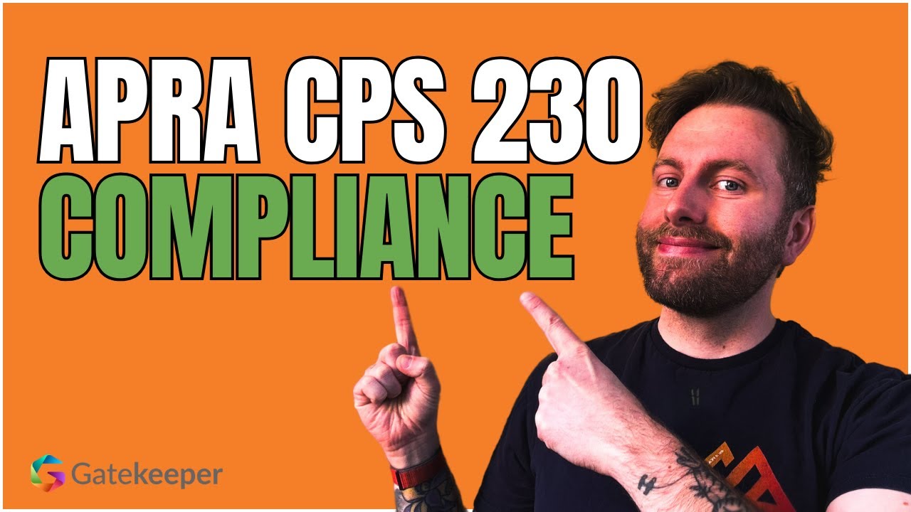 How to become APRA CPS 230 Compliant Through Your Vendors - YouTube