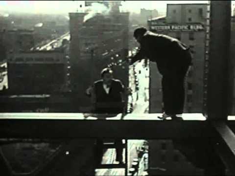 Laurel & Hardy - Wrong Trousers On A Skyscraper - YouTube