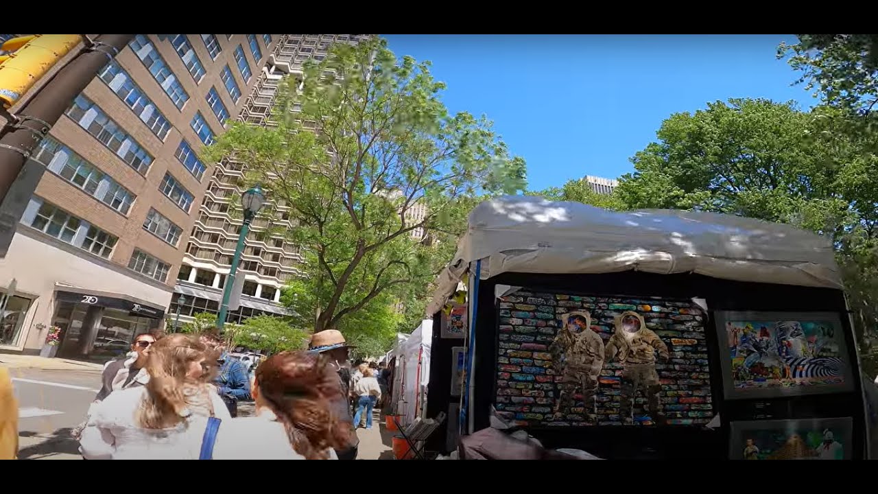 Round the Clock Serpico Dreams PHLTV. Rittenhouse Square Craft Show ...