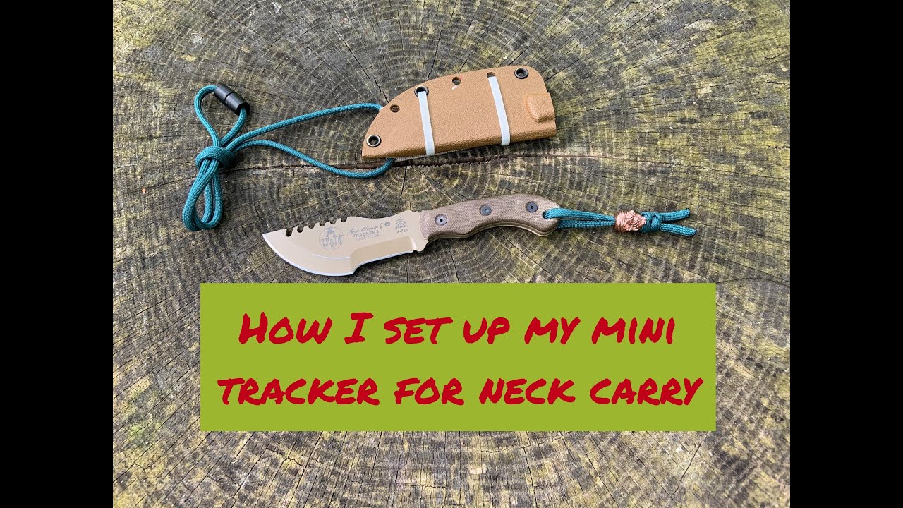 How I set Up My Mini Tracker For Neck Carry - YouTube