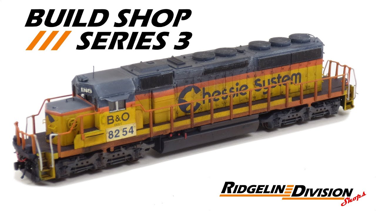 Walkaround: CSXT 8254, Custom Kato SD40-2 Mid - YouTube