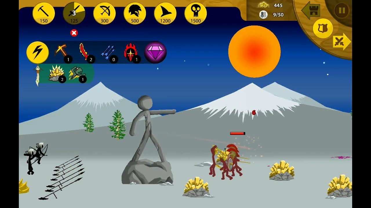 playing stick war legacy (stick war legacy gameplay) - YouTube