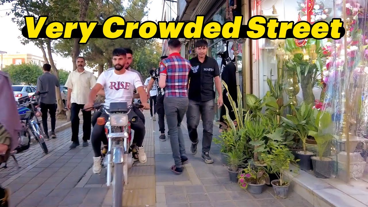 Relaxing Walking Tour in Panjtan Street of Mashhad Iran 2024 ایران ...