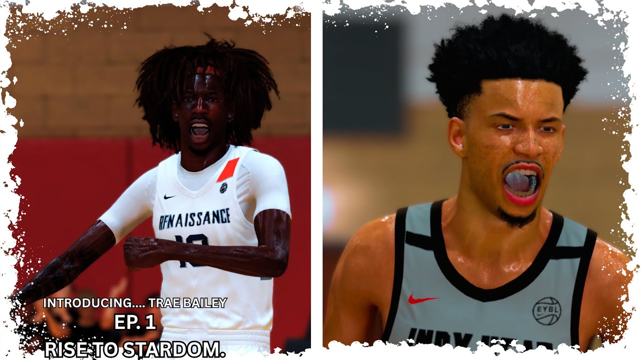 RISE TO STARDOM EP. 1 | Introducing Trae Bailey | NBA 2K25 RP - YouTube