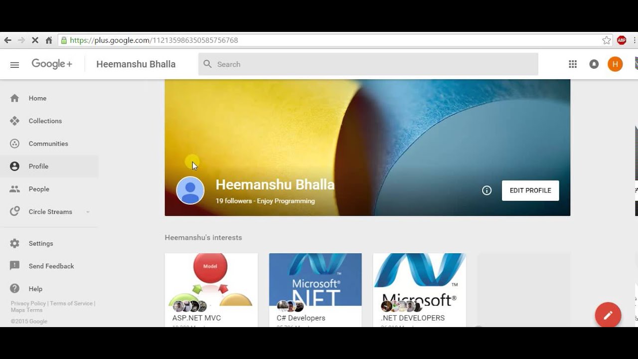 Google Plus Missing Profile View Count - YouTube