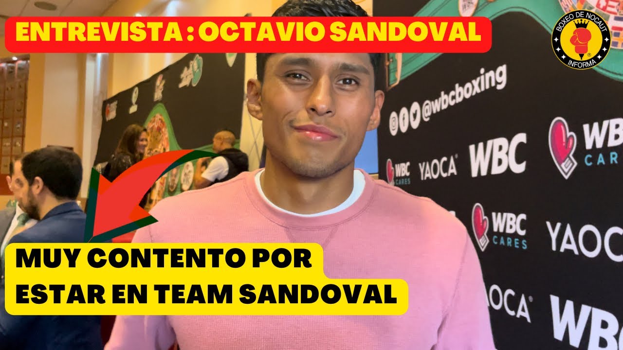 Octavio Sandoval: Me prepare más fuerte para que los jueces no tengan ...