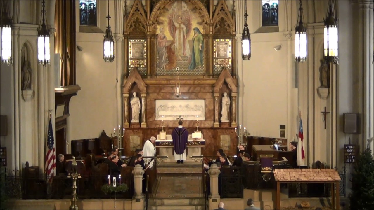 Introit to Kyrie (Missa Marialis) on Advent IV @ St. John's Detroit ...