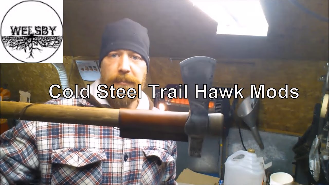 Cold Steel Trail Hawk Mods - YouTube