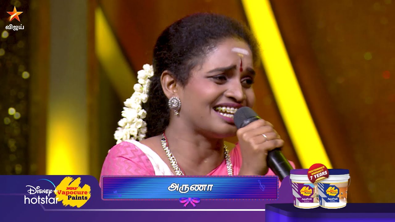 Vaadi Machiniye song by Aruna & Karthik 😍 | Super Singer Season 9 ...
