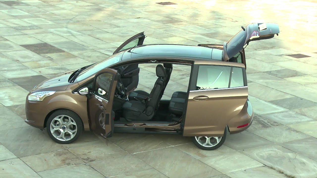 New Ford B-MAX Small MPV - YouTube