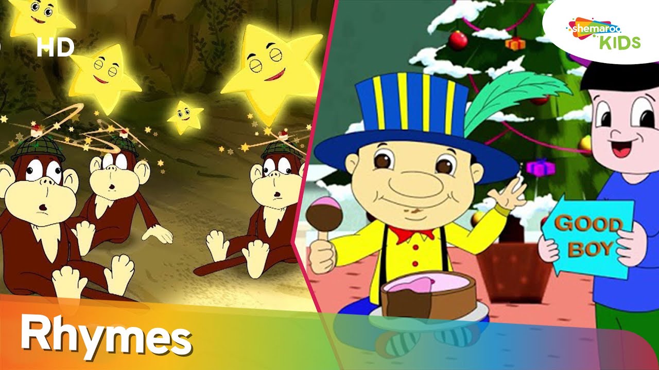 Five Little Monkey Plus More Nursery Rhymes Collection for Kids ...