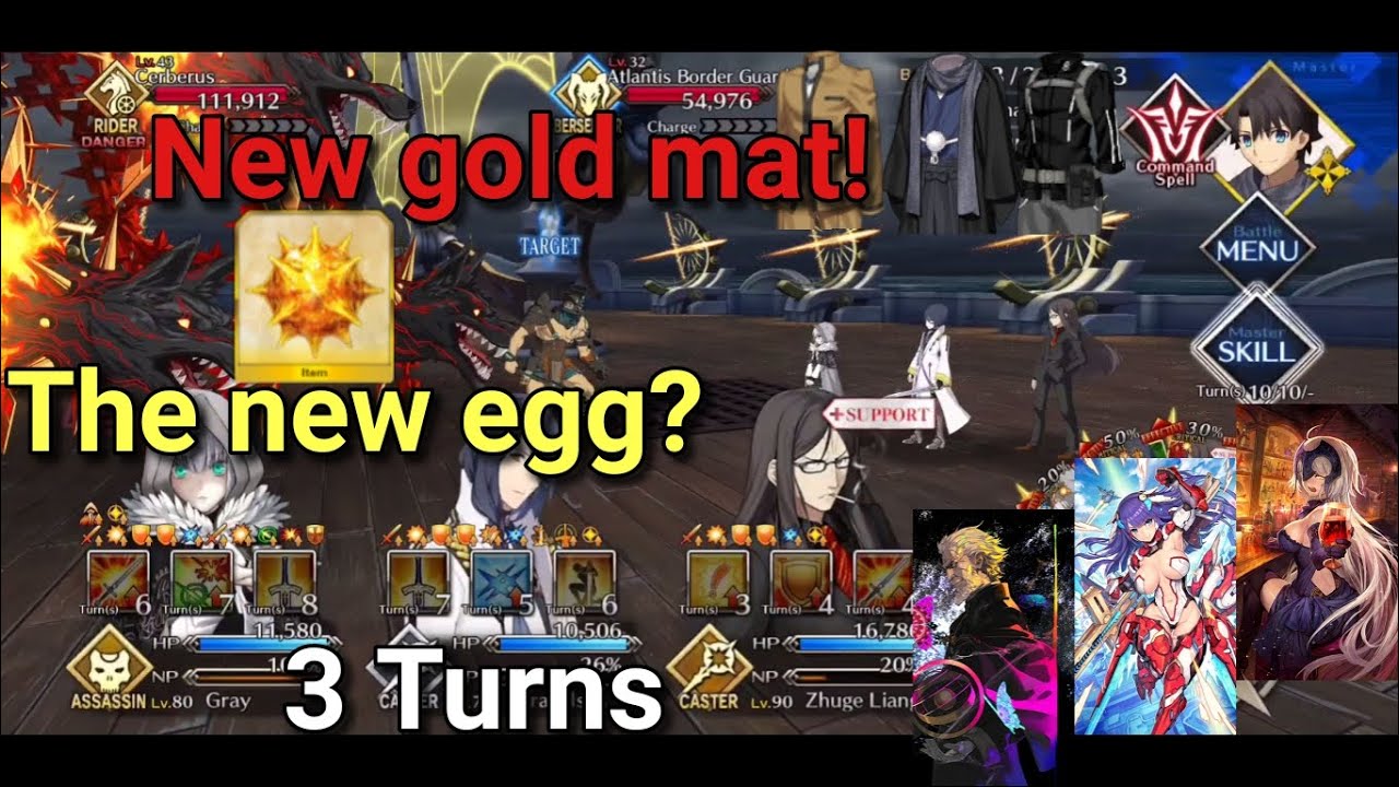 [FGO NA] Lostbelt 5 Atlantis: Nemesis Island - Star Fragment 3 Turns ...