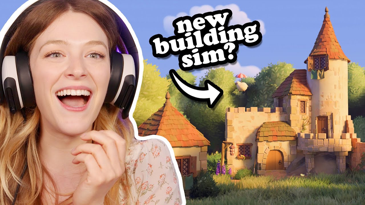 NEW cozy, cottage core building simulator game! | tiny glade - YouTube