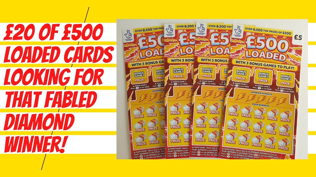 £20 of new scratch cards uk 2021. 4 £500 Loaded scratch tickets ...