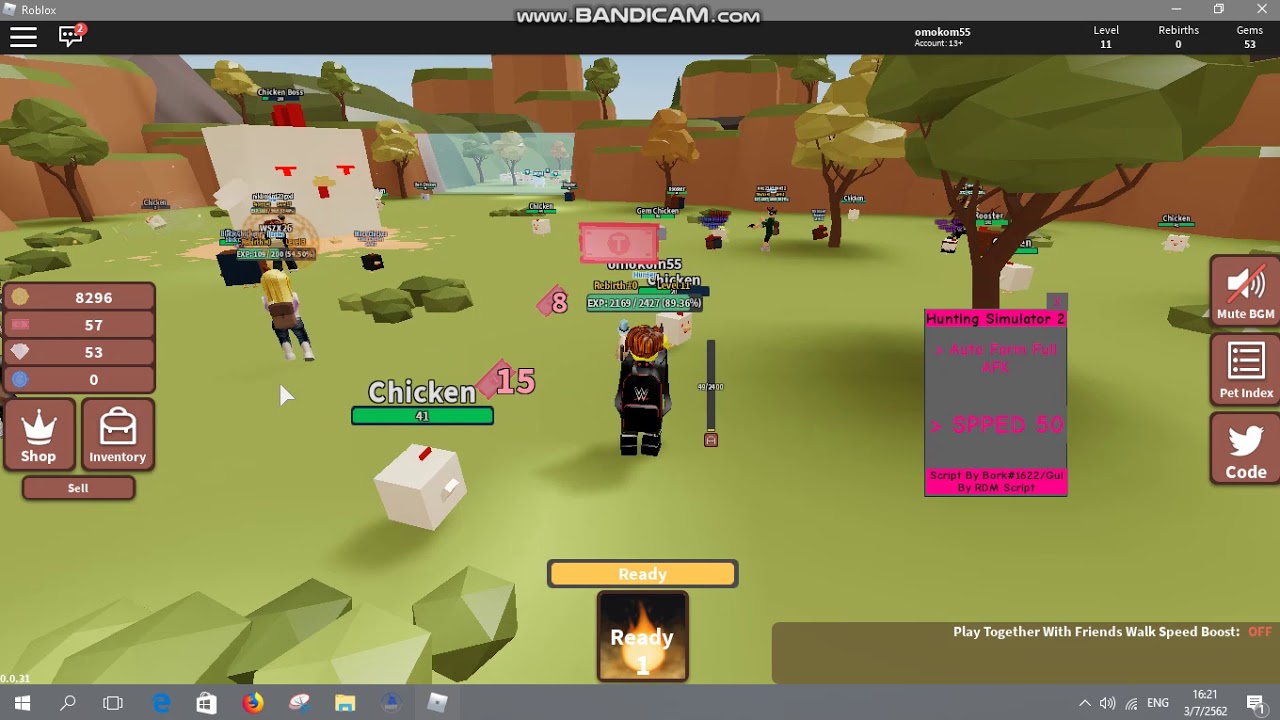 Roblox Hunting Simulator 2 Hack UPDATE GUIAuto Farm/Auto Sell/Full AFK ...